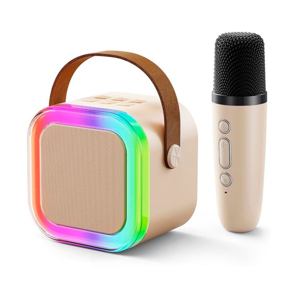 PARLANTE 3'' CON MIC MINI - MODS-901 LUMI - STOCK - BLANCO - Procel